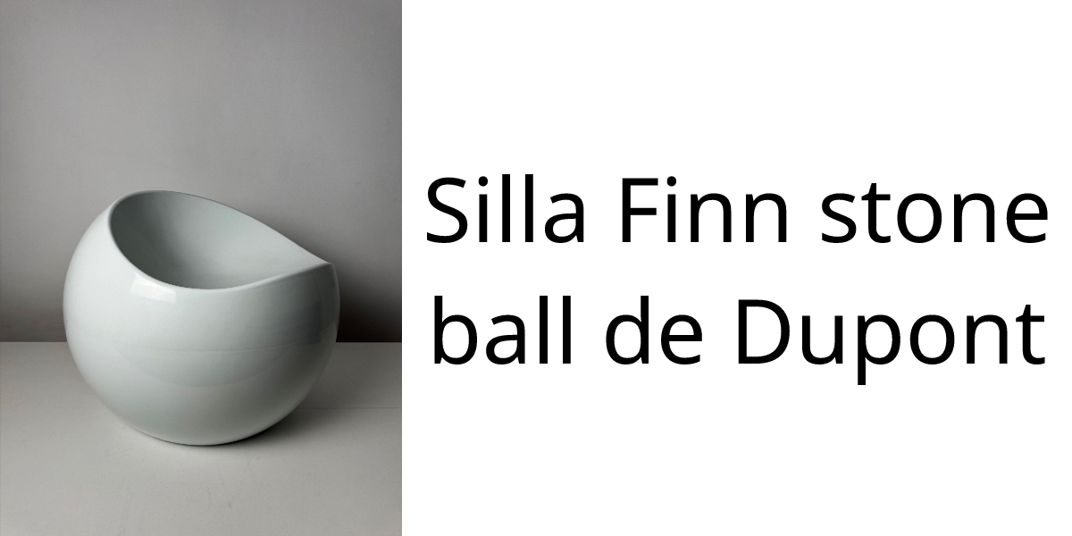 Silla Finn stone ball de Dupont | Sillas | Retro Pickers
