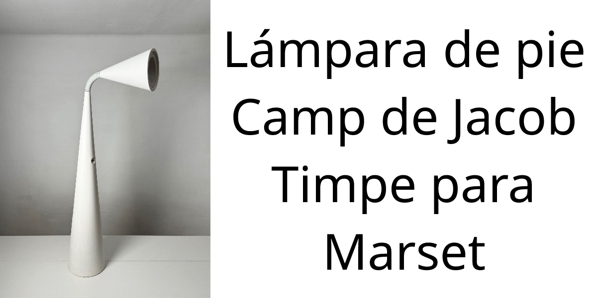 Lámpara de pie Camp de Jacob Timpe para Marset | Lámparas de pie ...