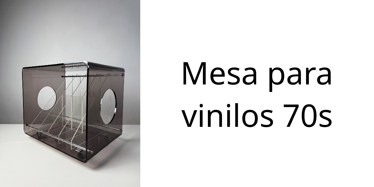 Mesa para vinilos 70s | Mesas | Retro Pickers